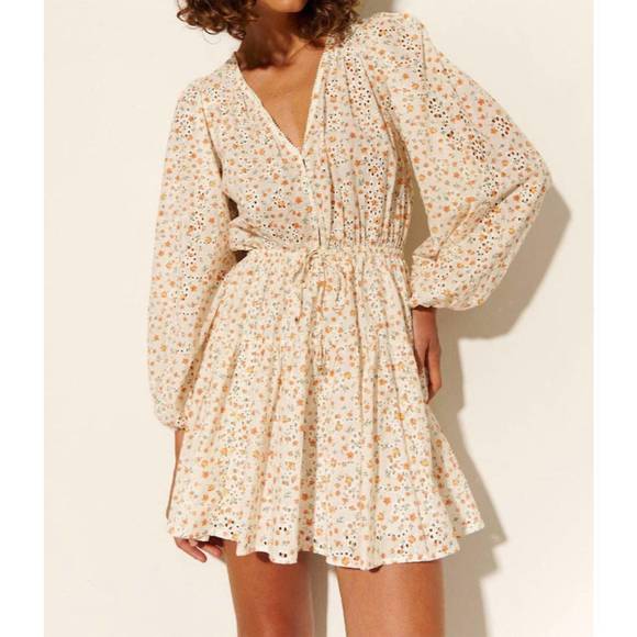 Kivari | Dresses | New Kivari Lucie Mini Dress In Orange | Poshmark